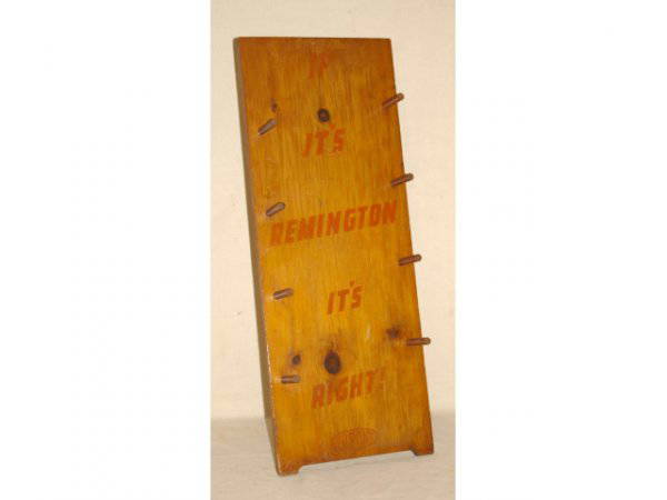 Remington Advertising Gun Rack
