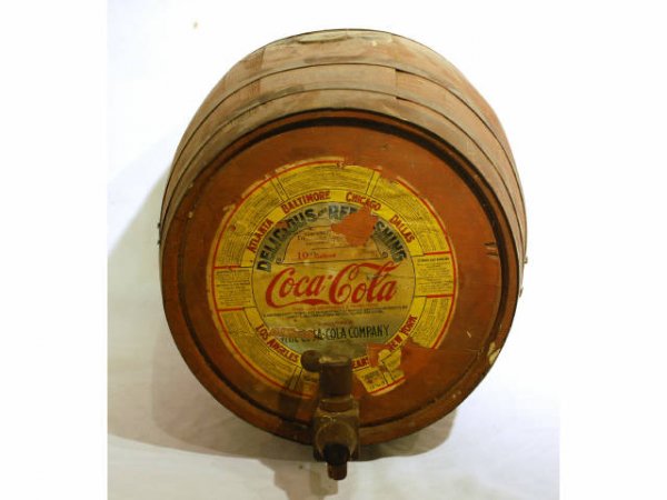 179: Antique Coca-Cola Syrup Dispenser Keg - Jul 26, 2008 | Burley ...
