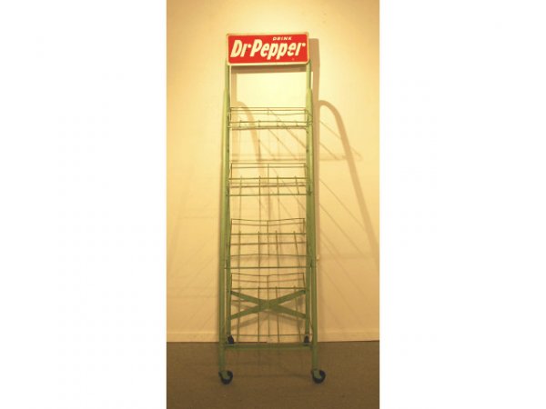 Vintage Dr Pepper 6 Pack Bottle Rack