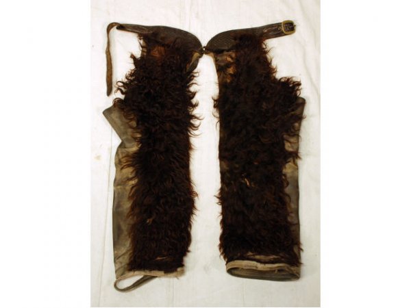 Antique Old West Wooly Chaps