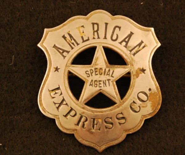 254: American Express Co. Special Agent Badge