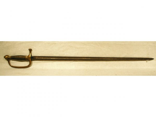 Ames Civil War Musicians Sword Marked U.s. 1862