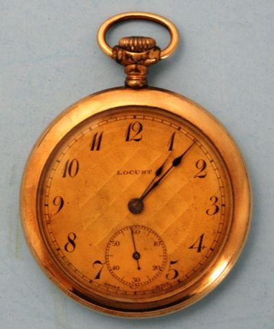 Vintage Locust Pocket Watch