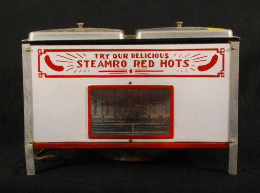 496: Steamro Spicy Red Hots Hot Dog Dispenser - Jan 02, 2010 | Burley ...