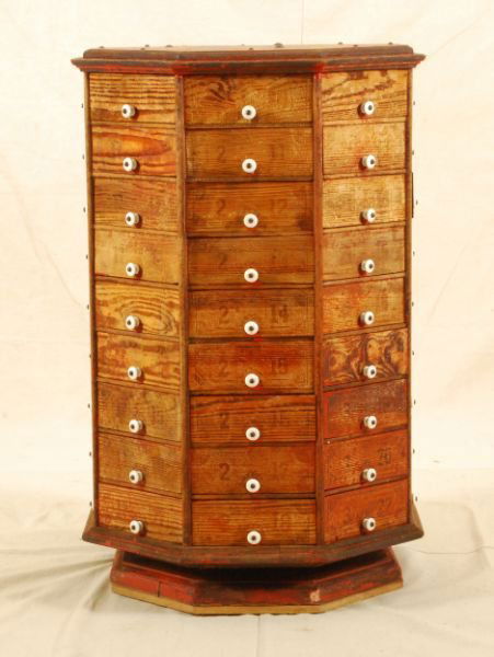 364B: Small Revolving Bolt Bin