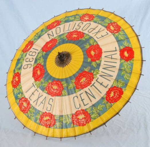 Texas Centennial Parasol 1836 1936