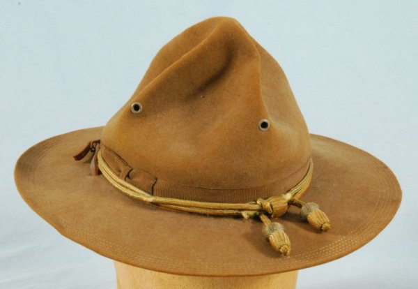 690: Two US Cavalry Campaign Hats