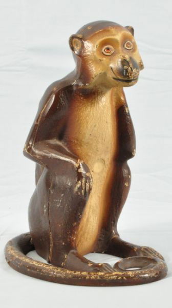 488: Hubley Cast Iron Monkey Doorstop - Jan 15, 2011 | Burley Auction ...