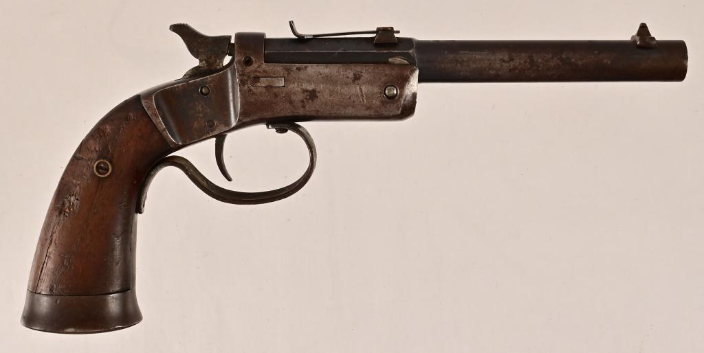 J. STEVENS SINGLE SHOT .22 PISTOL - Mar 04, 2023 | Burley Auction Group ...