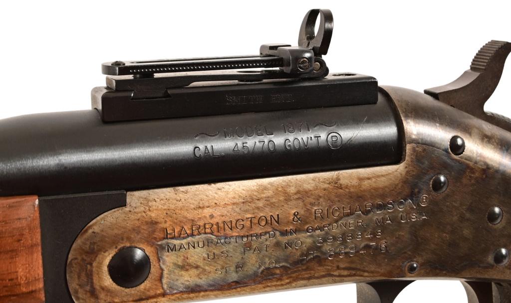 H&R Model 1871 Buffalo Classic Rifle .45-70 Gov't - Single Shot Rifles ...
