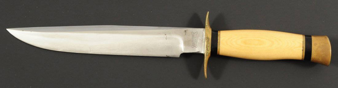 Ralph Bone Custom Bowie Knife Lubbock, Texas