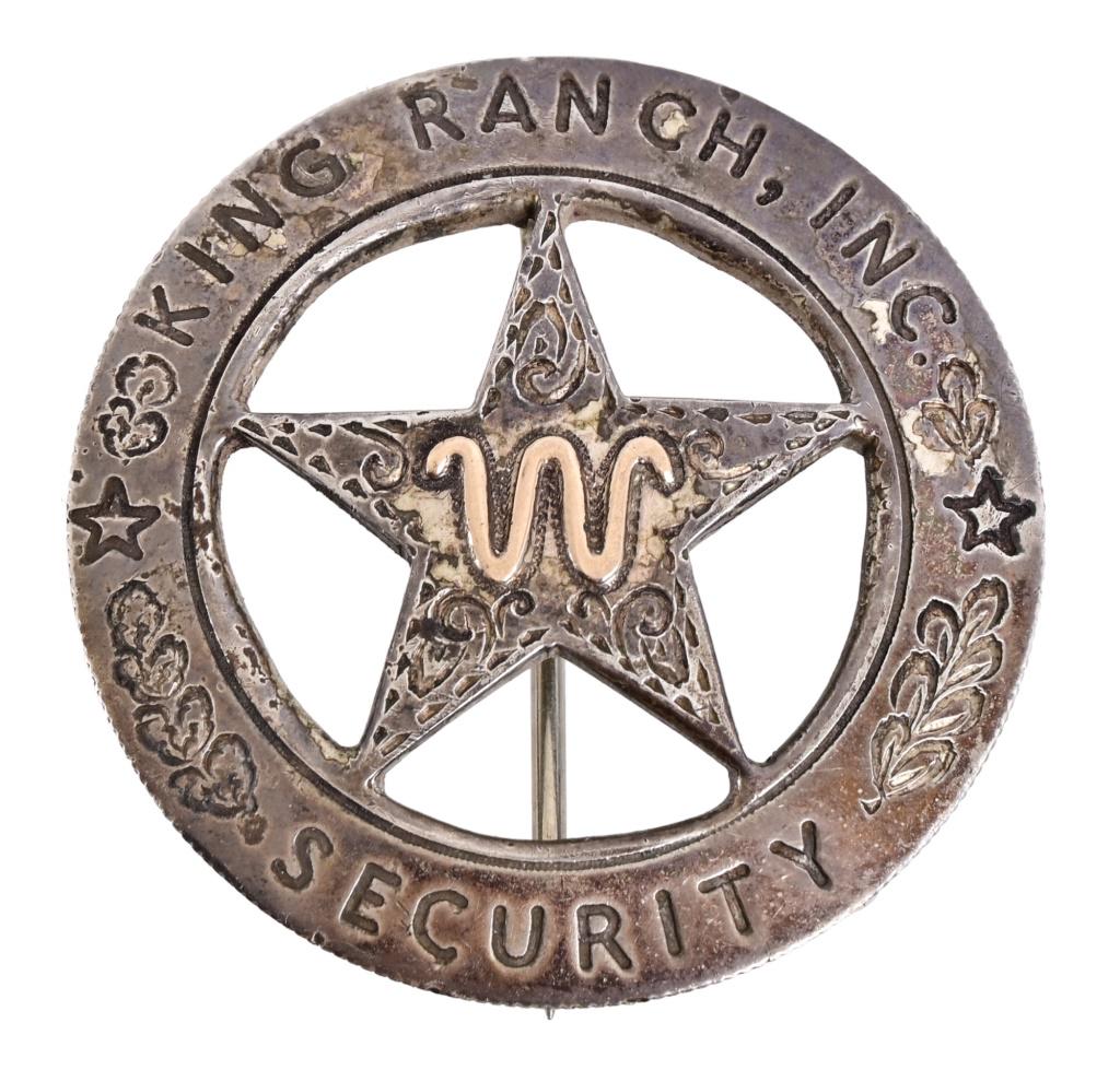 King Ranch Security Badge Auction