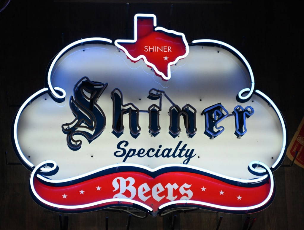Shiner Beer Neon Sign Auction