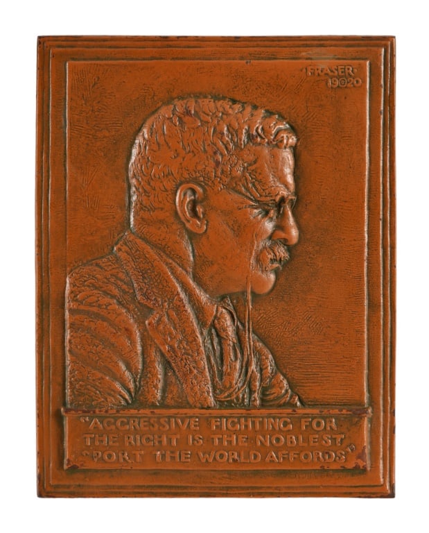 Theodore Roosevelt Bronze By James Earle Fraser Auction