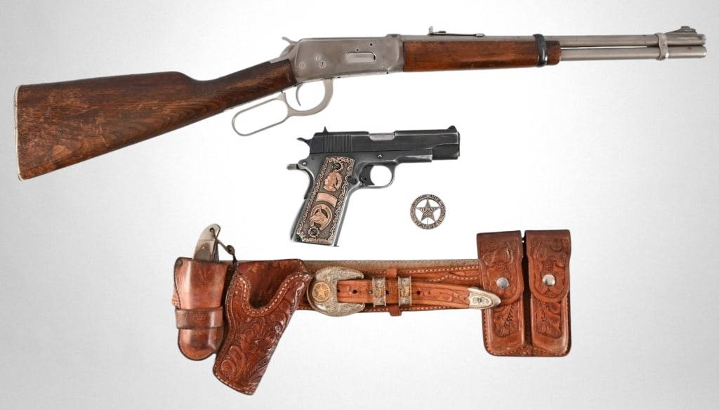 Texas Ranger Joaquin Jackson's Duty Carried Guns Auction