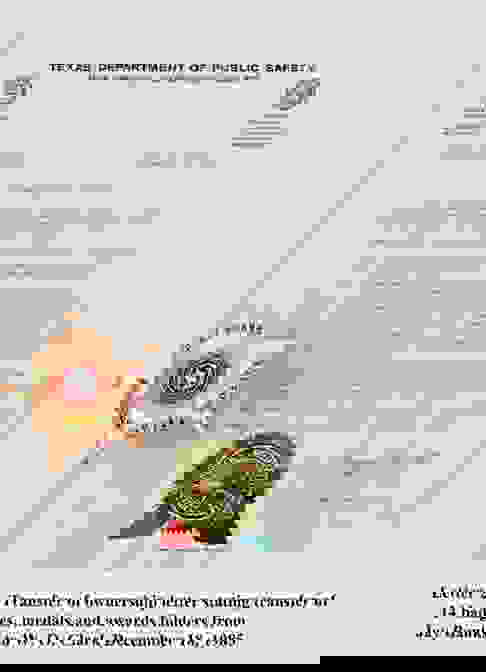 Jay Banks Special Chief Of Police Badge Auction