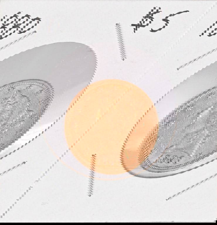 1880 Liberty $5 Gold Coin Auction