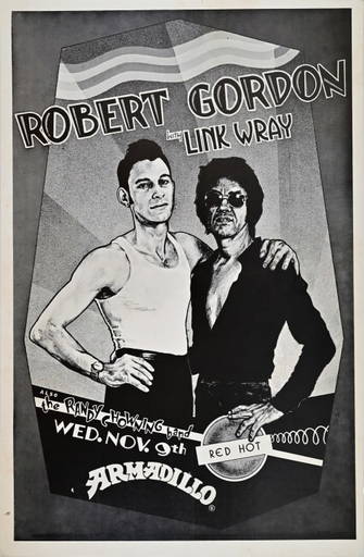 Armadillo World Hq Poster By Micael Priest 1977