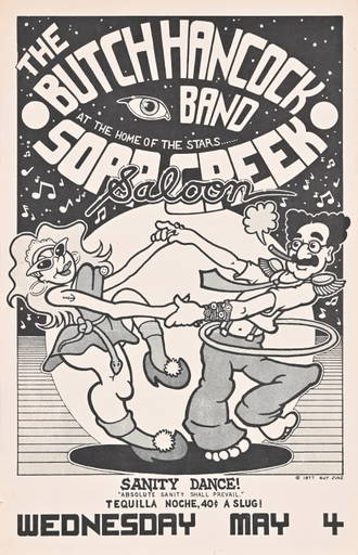 Soap Creek Saloon Guy Juke Poster 1977