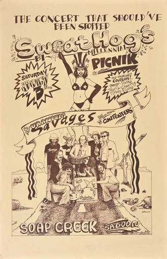 Soap Creek Saloon Sweat Hog's 1st Picnik Poster