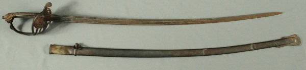 Republic Of Mexico Sword With Scabbard