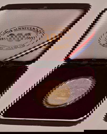 King Ranch 150th Anniversary Medallion