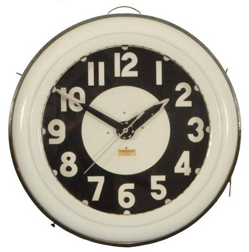 Electric Neon Clock Co. Cleveland Clock