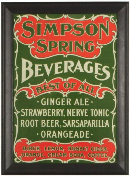 Simpson Spring Beverages, South Easton, MA, Tin - May 31, 2014 ...