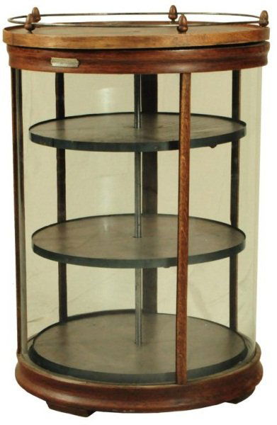 Rare Crystal Case Co. Revolving Display Case