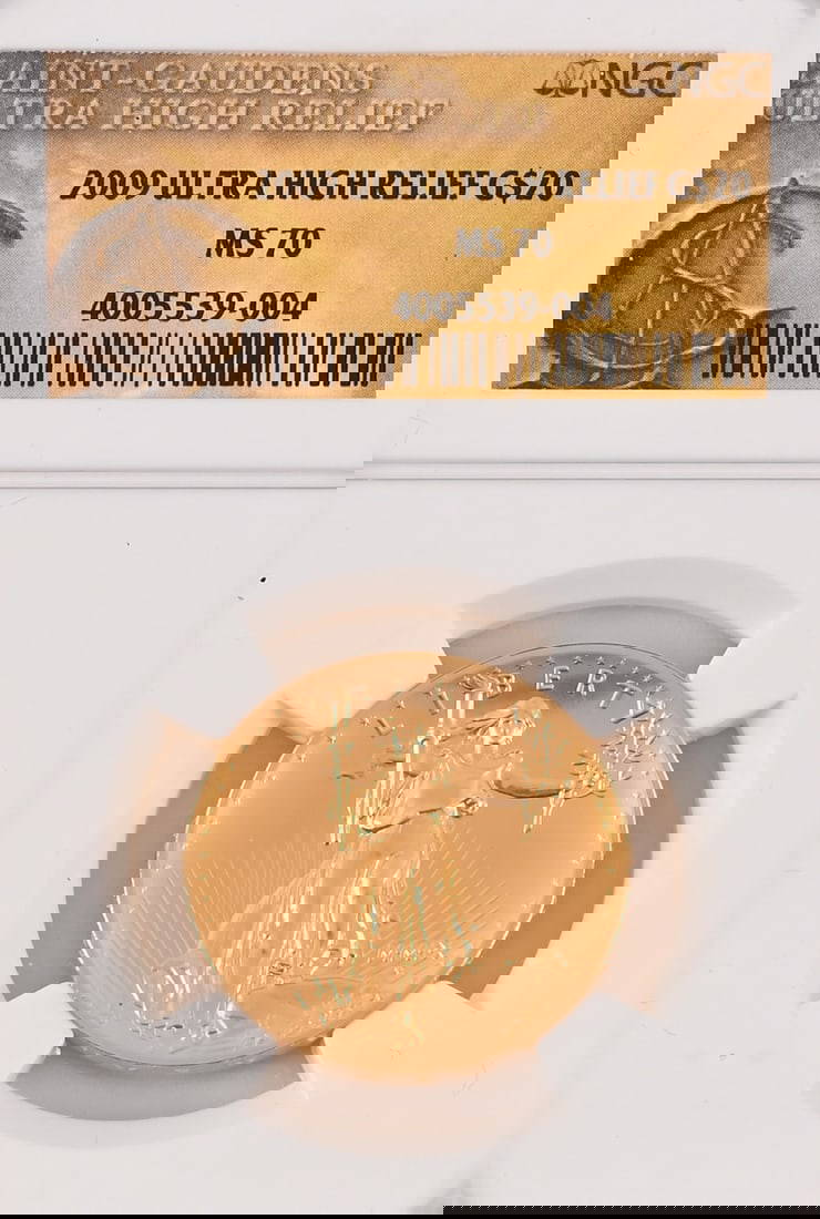 2009 Double Eagle $20 Gold Coin Ngc Ms70 Auction