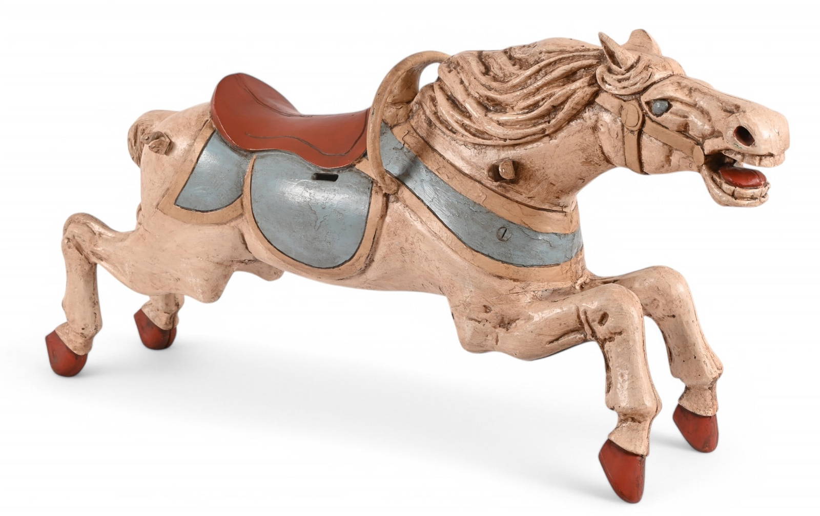 Vintage Theel Cast Aluminum Carousel Horse - Apr 12, 2025 | Burley ...