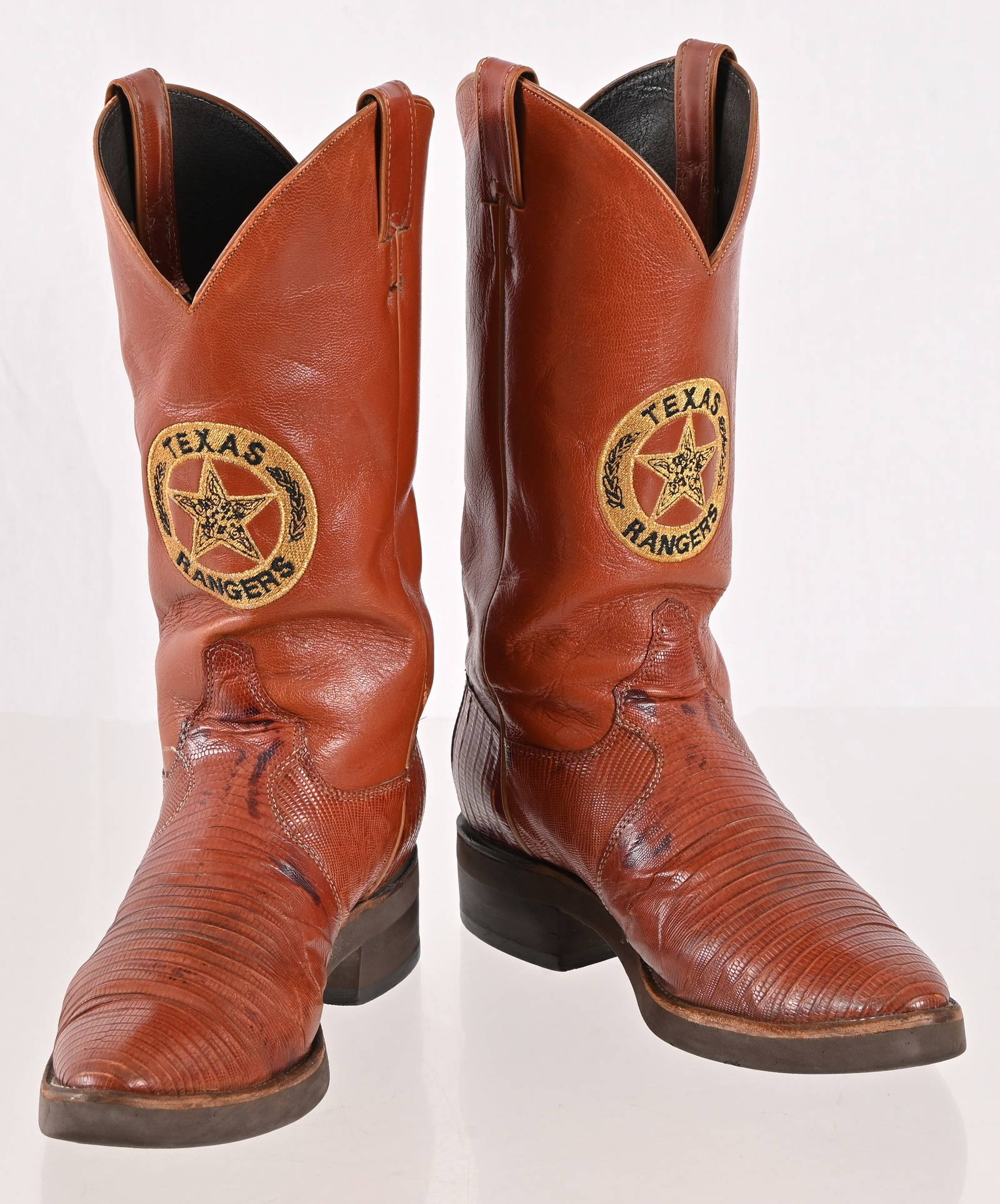 Captain Jack Dean Custom Texas Ranger Boots Auction