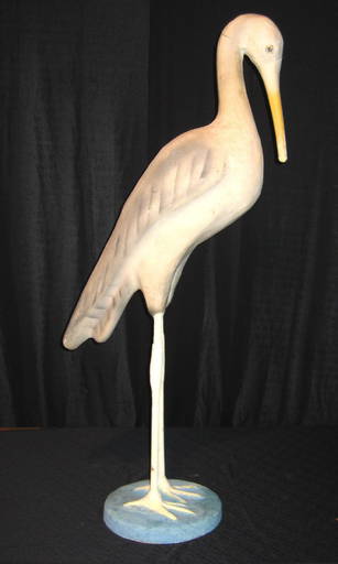 Store Display Paper Mache Stork Advertising