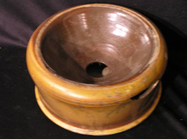 Stoneware Hunt Pottery. Spitoon. Rusk County, Tx