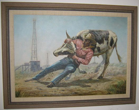 Perillo Original Oil Painting Western Art