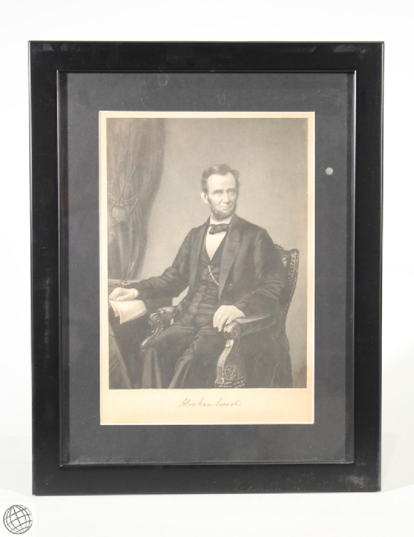 George Perine PRESIDENT ABRAHAM LINCOLN Emancipation