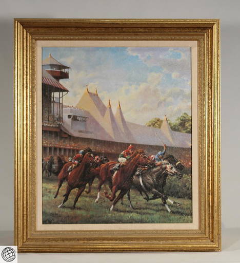 Horse Art Jenness Cortez Signed Numbered Ltd Ed Canvas