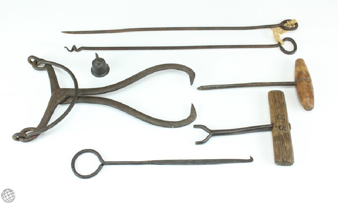 6Pcs Antique Civil War Era ARTILLERY TOOLS AND TONGS - Apr 23, 2017 ...