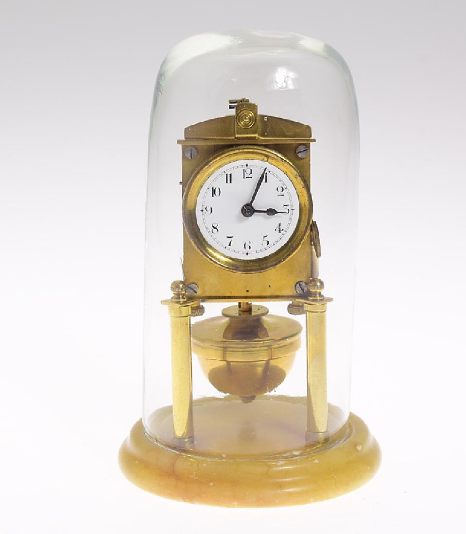 Antique Torsion Clock Rare 400 Day Anniversary Clock