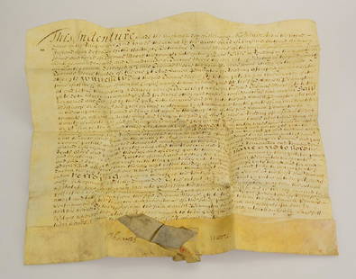 1907 British Land Indenture Form