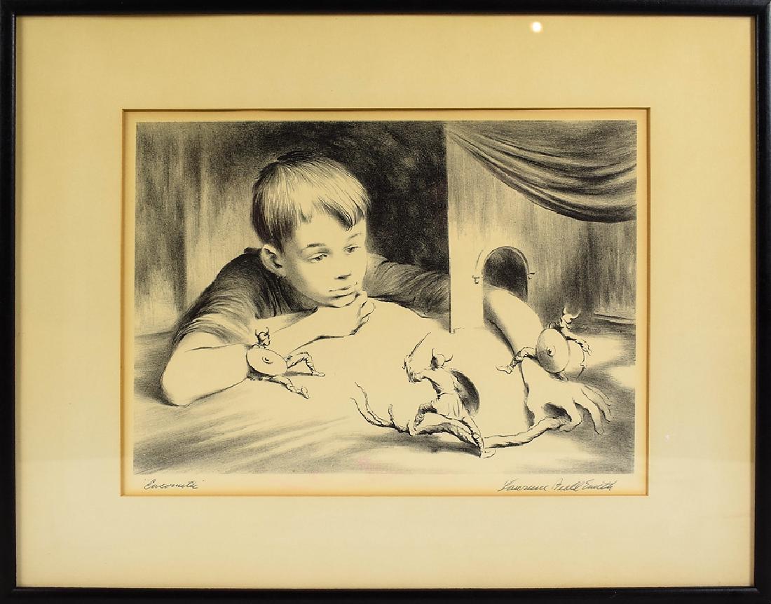 Lawrence Beall Smith THE ENCOUNTER ORIGINAL ARTIST