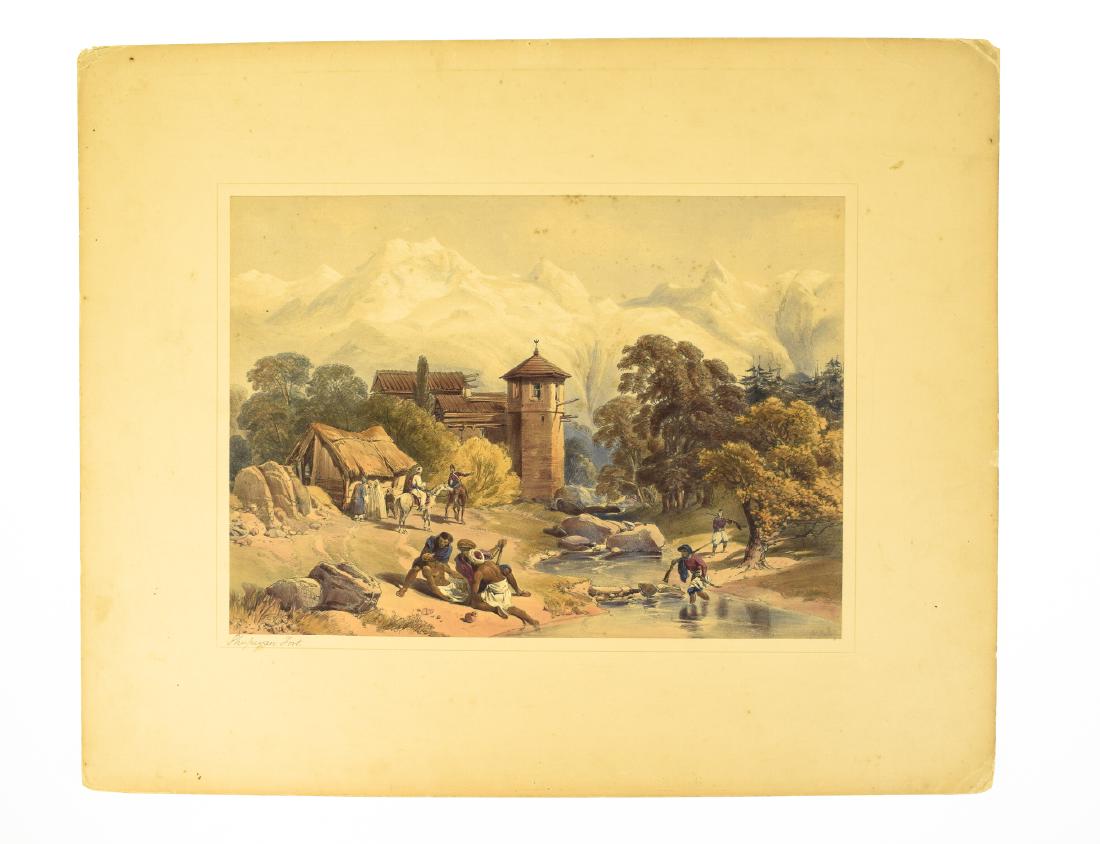 JD Harding RECOLLECTIONS OF INDIA DRAWN ON STONE 1847