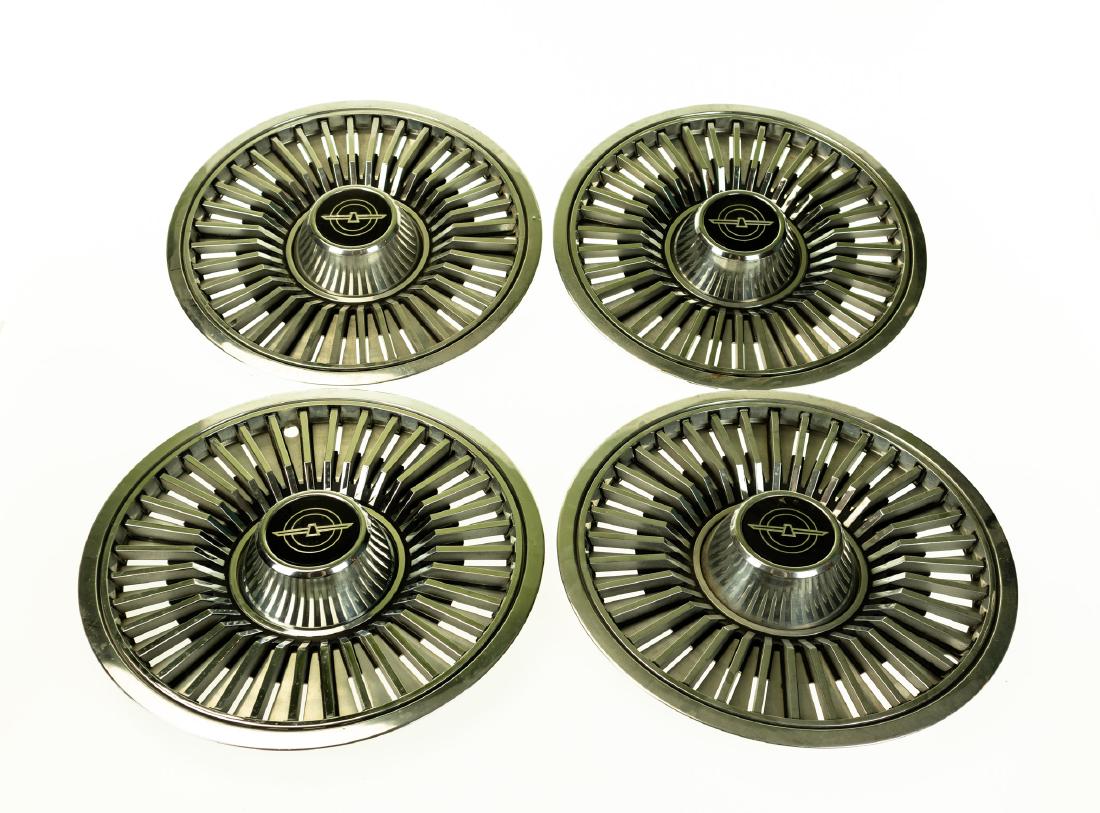 4Pcs New Old Stock 1978 FORD THUNDERBIRD HUBCAPS Iconic