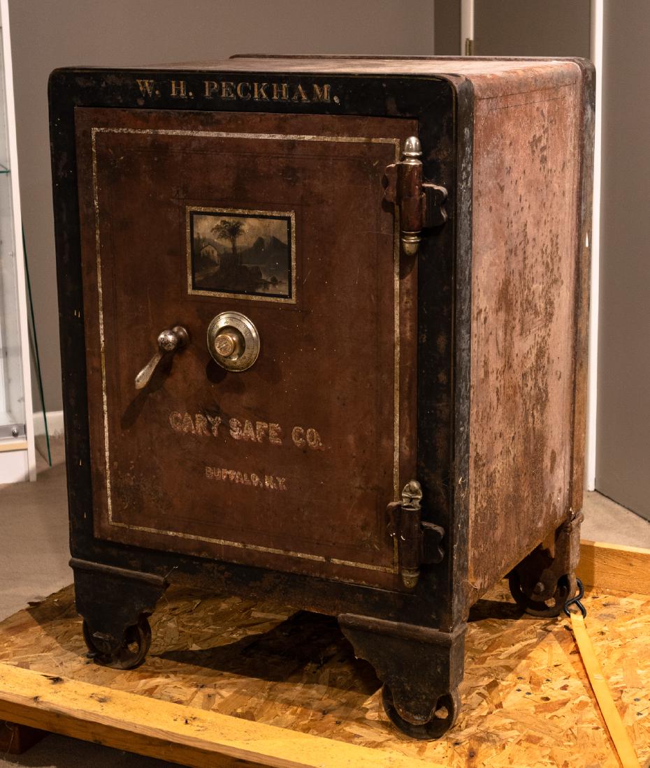 Fire Proof CARY SAFE COMPANY CAST-IRON COMBINATION LOCK