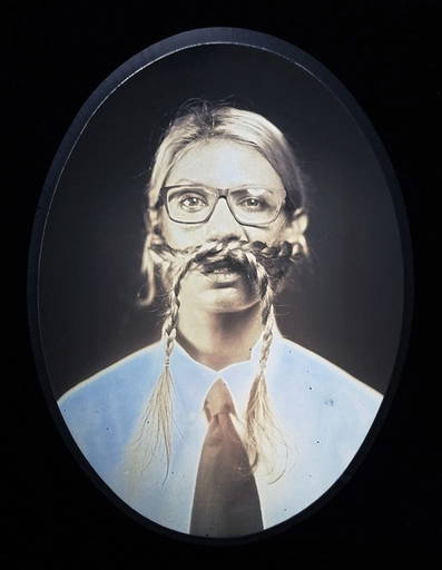 Daguerreotype Of Person With Braids By Craig Tuffin