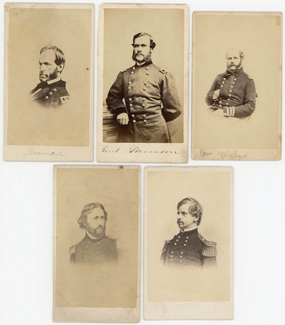 NEW ENGLAND BACKMARKS: SHERMAN, STEVENSON, MORE