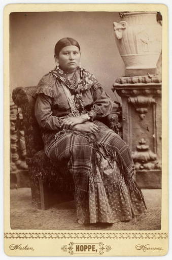 KANSAS KICKAPOO INDIAN CABINET CARD BY HOPPE - Oct 29, 2022 | The ...
