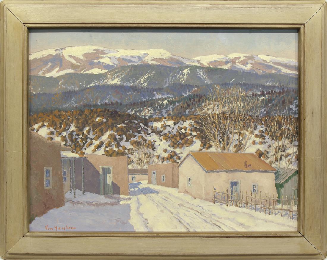 Carl Von Hassler (1887-1969) - Winter in the Mountain