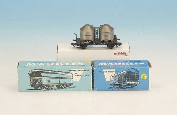 3 Märklin Güterwagen 4506, 4626, 46581