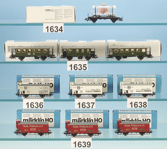 3 Marklin Museumswagen 1989